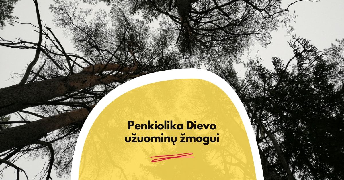 Penkiolika Dievo užuominų žmogui